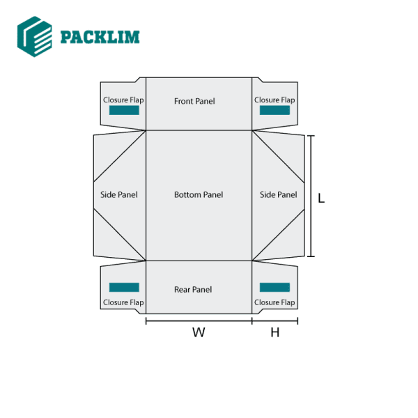 Four Corner Tray - Packlim